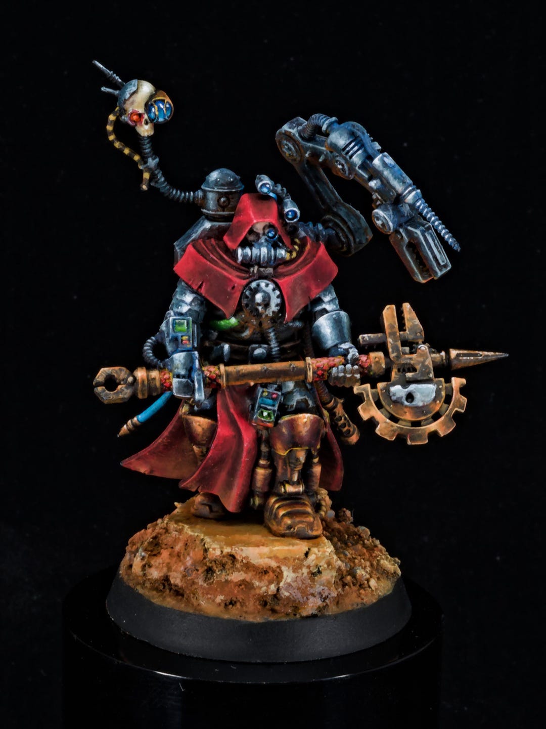 Warhammer 40k Tech-priest Enginseer, Skitari Adeptuc Mechanicus, Astra ...