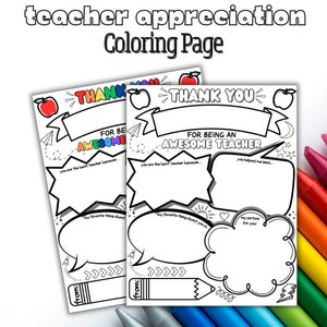 Teacher Appreciation Week Printable Teacher Appreciation Gift Thank You ...