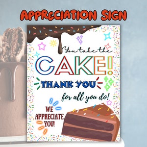 Oreo Appreciation, Teacher and Staff Appreciation Sign, INSTANT ...