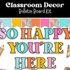 Back to School Bulletin Board Kit Retro 90's Theme Classroom Decor ...