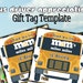 Bus Driver Appreciation Tag Template, Square Treat Tag, 2.5 Inches ...