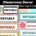 Back to School Bulletin Board Kit | Retro 90's Theme | Classroom Decor ...