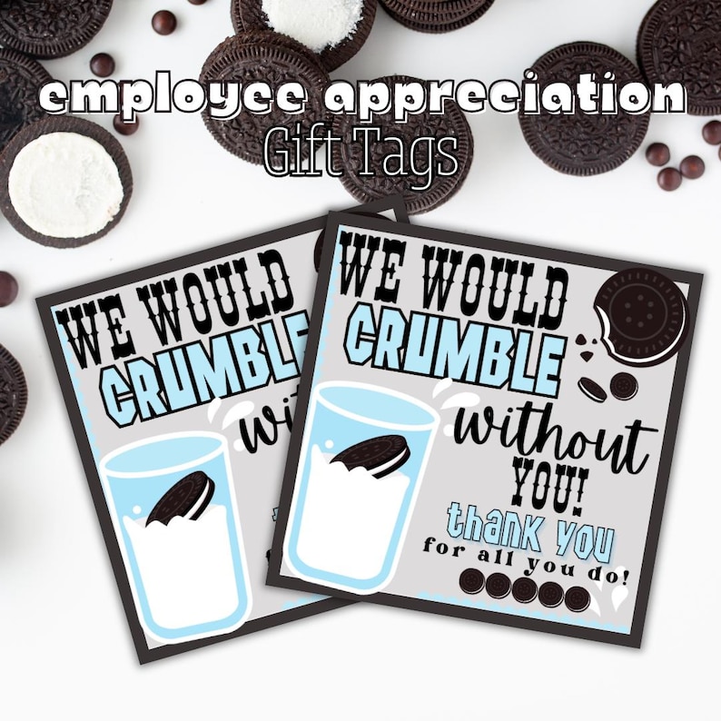 Snack Treat Tags for Employee, Teacher, Nurse Appreciation. Sandwich ...