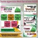 Teacher Staff Appreciation Week Theme Flyer Posters Eras Theme Bundle ...