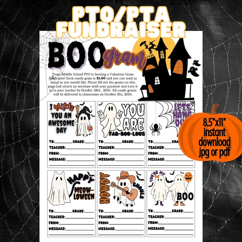 Boo Grams Fundraiser - Etsy