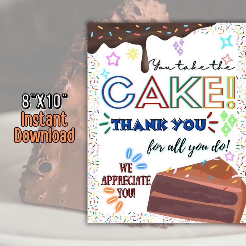 Oreo Appreciation, Teacher and Staff Appreciation Sign, INSTANT ...