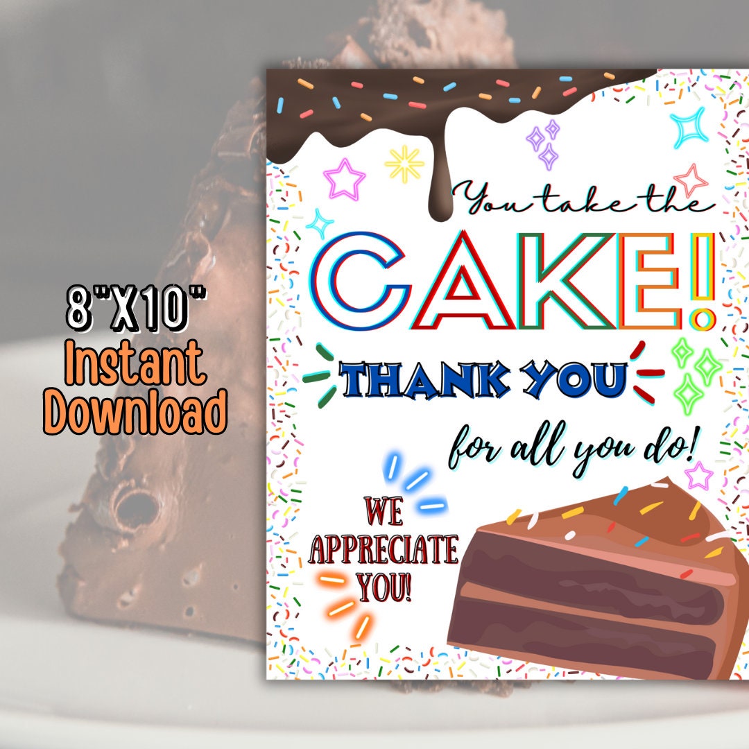 Oreo Appreciation, Teacher and Staff Appreciation Sign, INSTANT ...