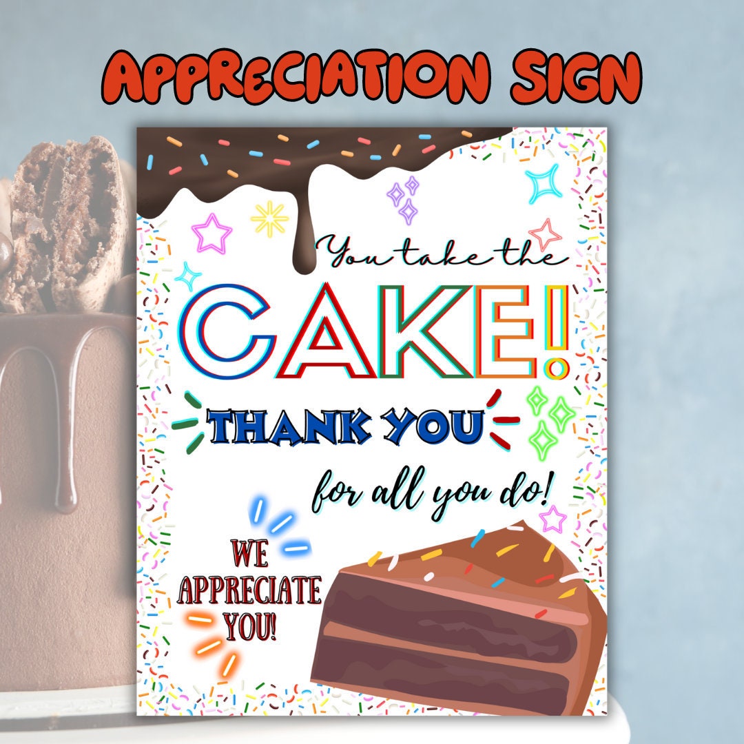 Oreo Appreciation, Teacher and Staff Appreciation Sign, INSTANT ...