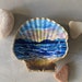 Sunset Painted Scallop Shell - Etsy