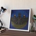 Video Game Pixel Art Night Temple, Retro 8 Bit Wall Decor, Nostalgic ...