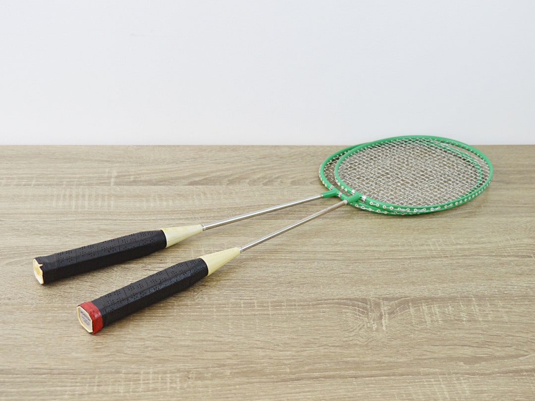 Vintage Badminton Rackets, Мade in USSR, Sports Equipment, Home Decor ...