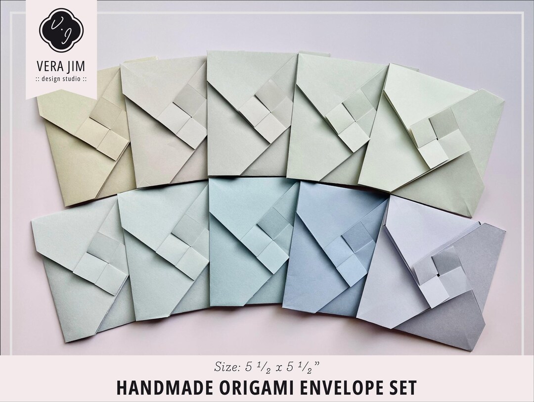 Handmade Origami Envelope Set 01 | Creative Packaging | Wedding ...