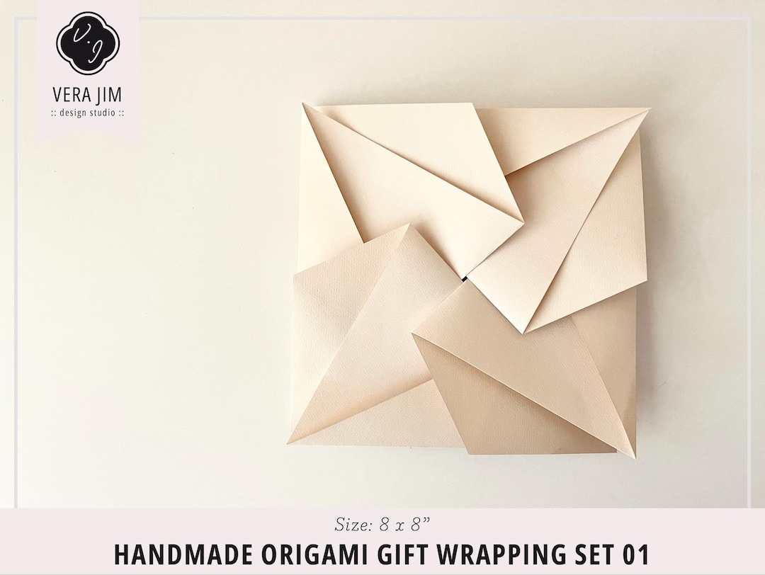 Handmade Origami Gift Wrapping Set 01 | Wedding Stationery | Wedding ...