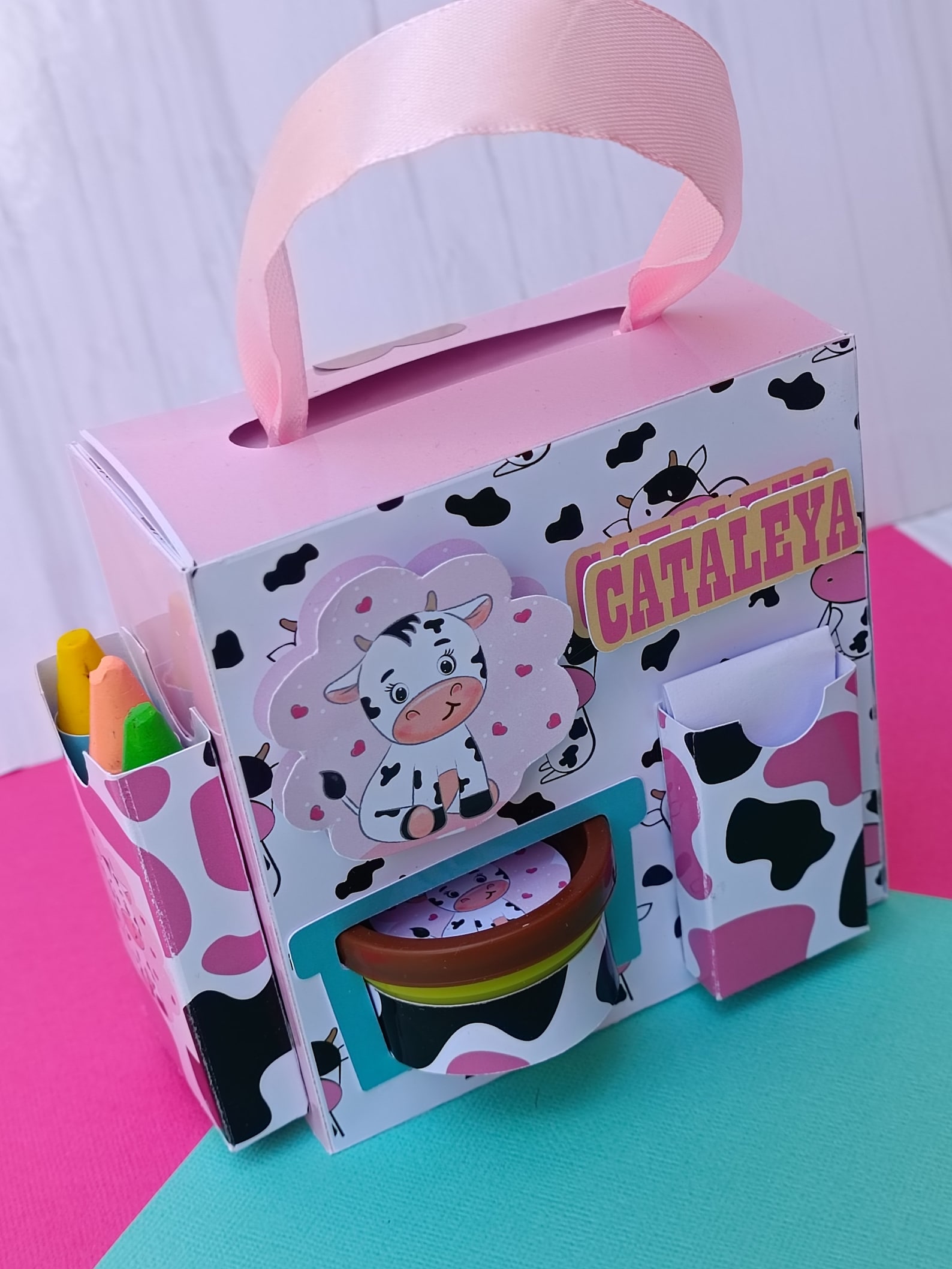 Play Doh Activity Box Template , SVG and DXF Template for Cricut and ...