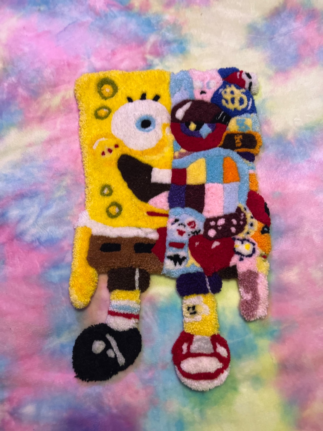 Spongebob Squarepants X Vex Tufted Rug - Etsy