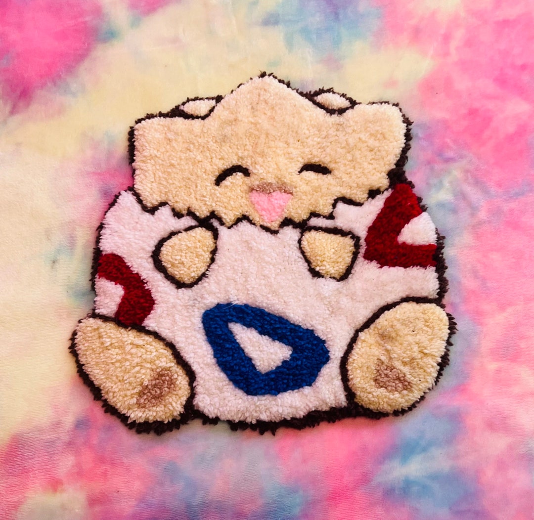 Togepi Pokemon Tufted Rug - Etsy