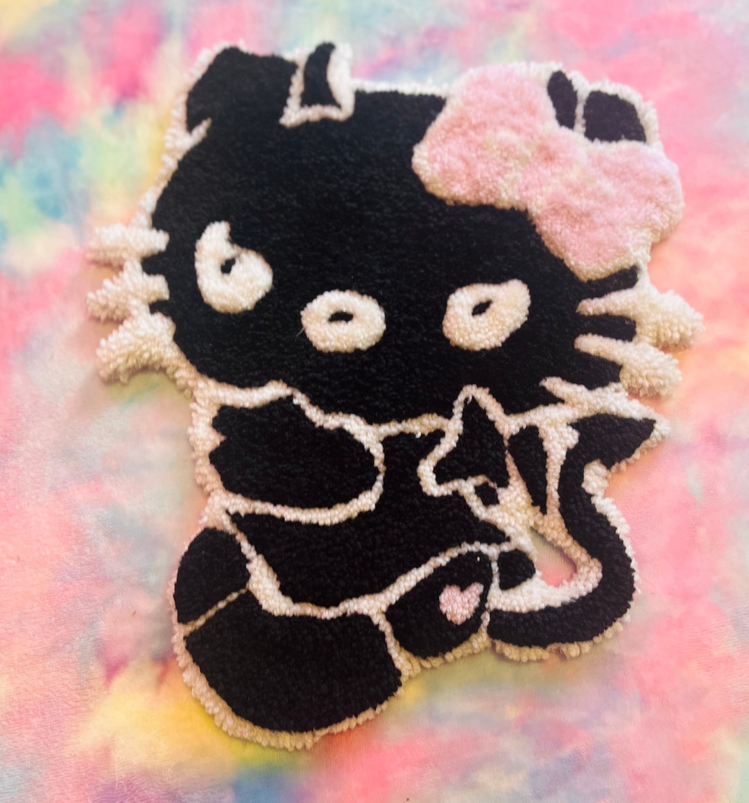 Hello Kitty Devil Tufted Rug - Etsy