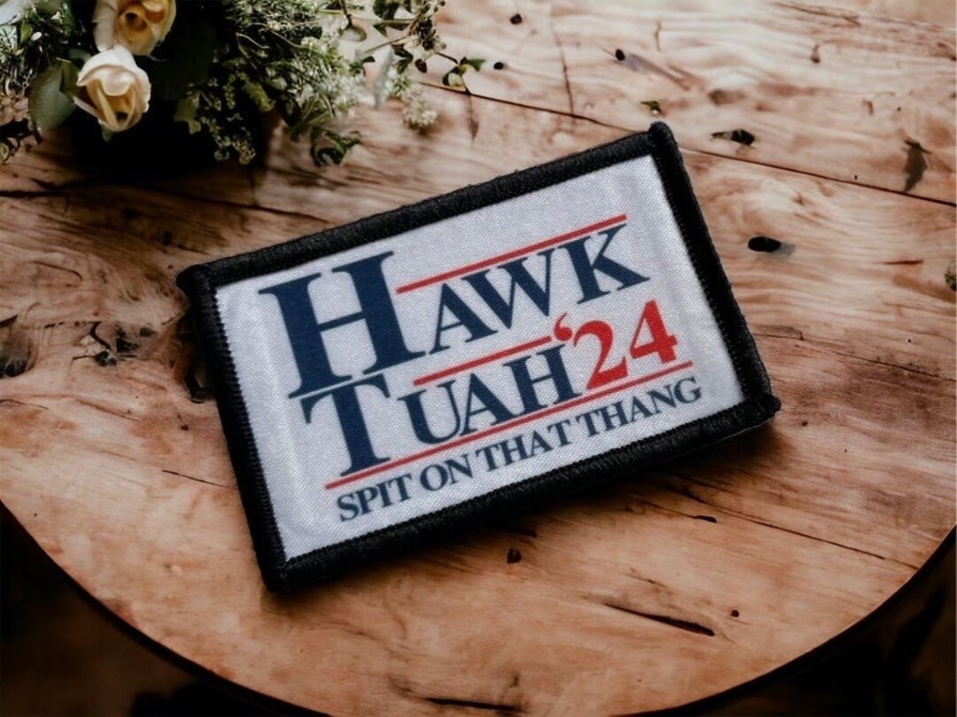 Hawk Tuah L 2024 L Iron on Patch - Etsy