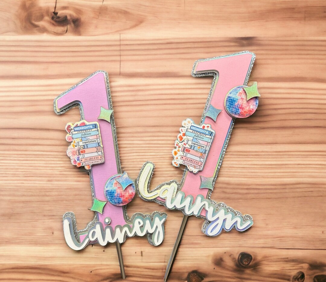 Eras L 3D L Cake Topper - Etsy