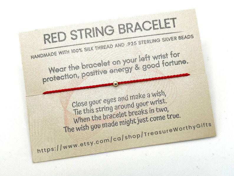 Kabbalah Bracelet for Men & Women, Red String Protection Bracelet 100% ...