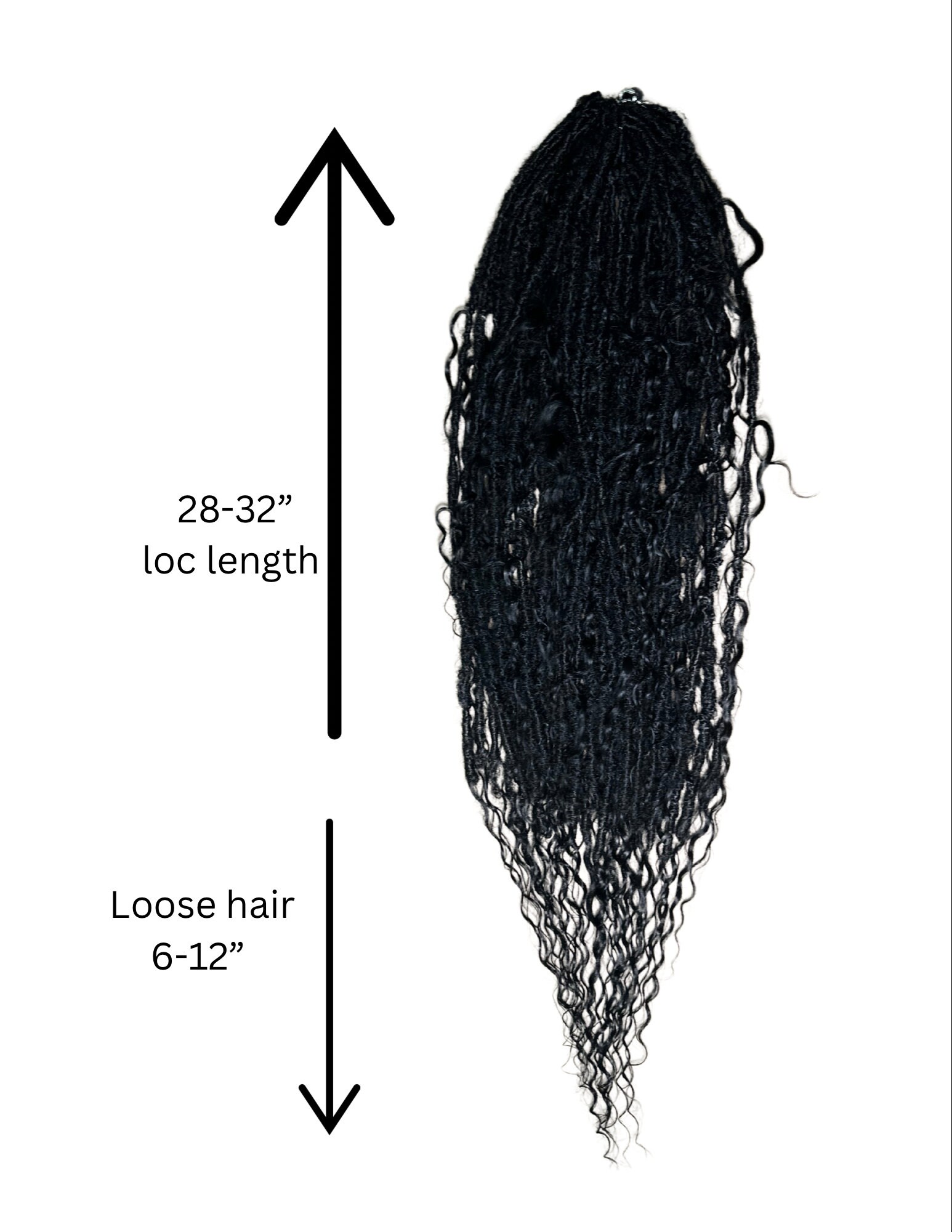 Boho Loc Bundles 36” Pre-loop Locs With Human Hair (18 Locs Strands) - Etsy