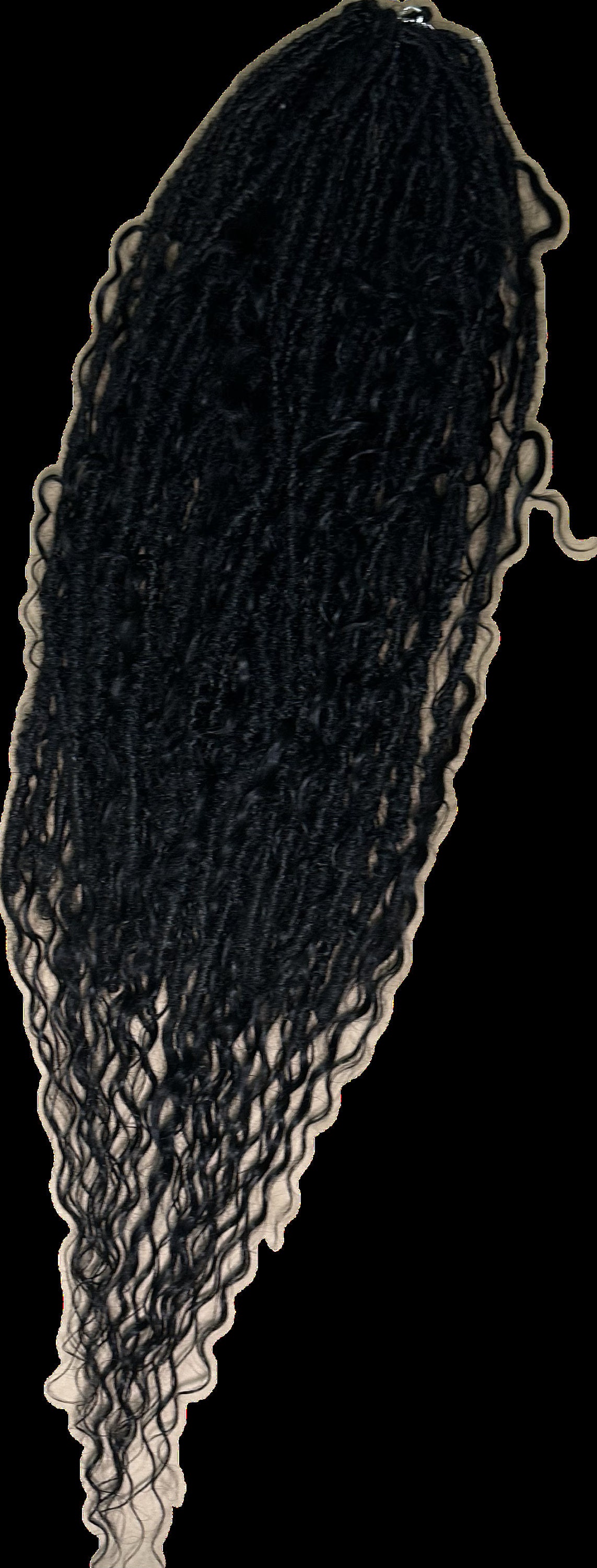 Boho Pre-made Locs With Human Hair - Etsy