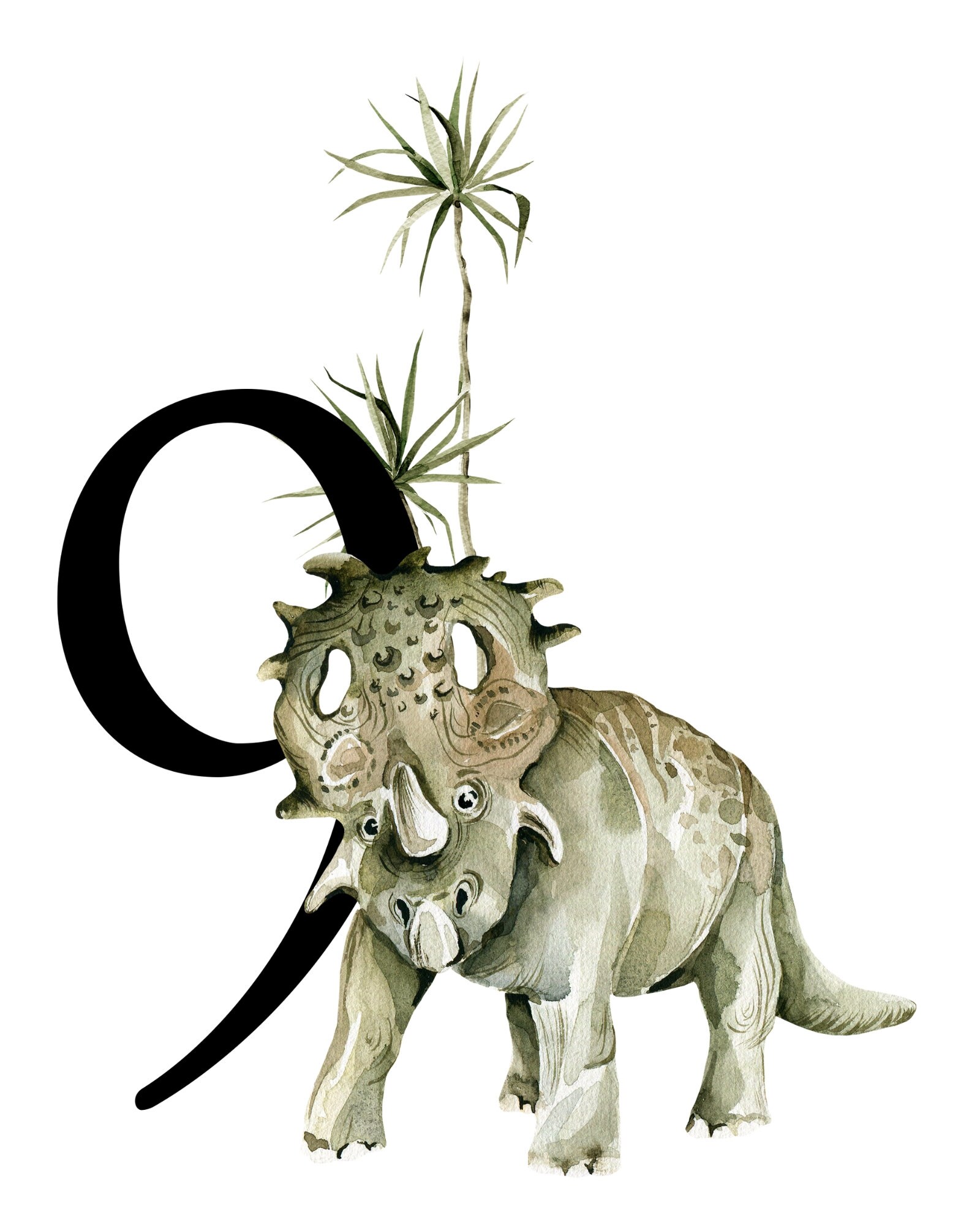 Kids Dinosaur Printable, Dinosaur Wall Art, Numbers Poster, Educational ...