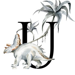 Kids Dinosaur Printable, Dinosaur Wall Art, Alphabet Poster ...