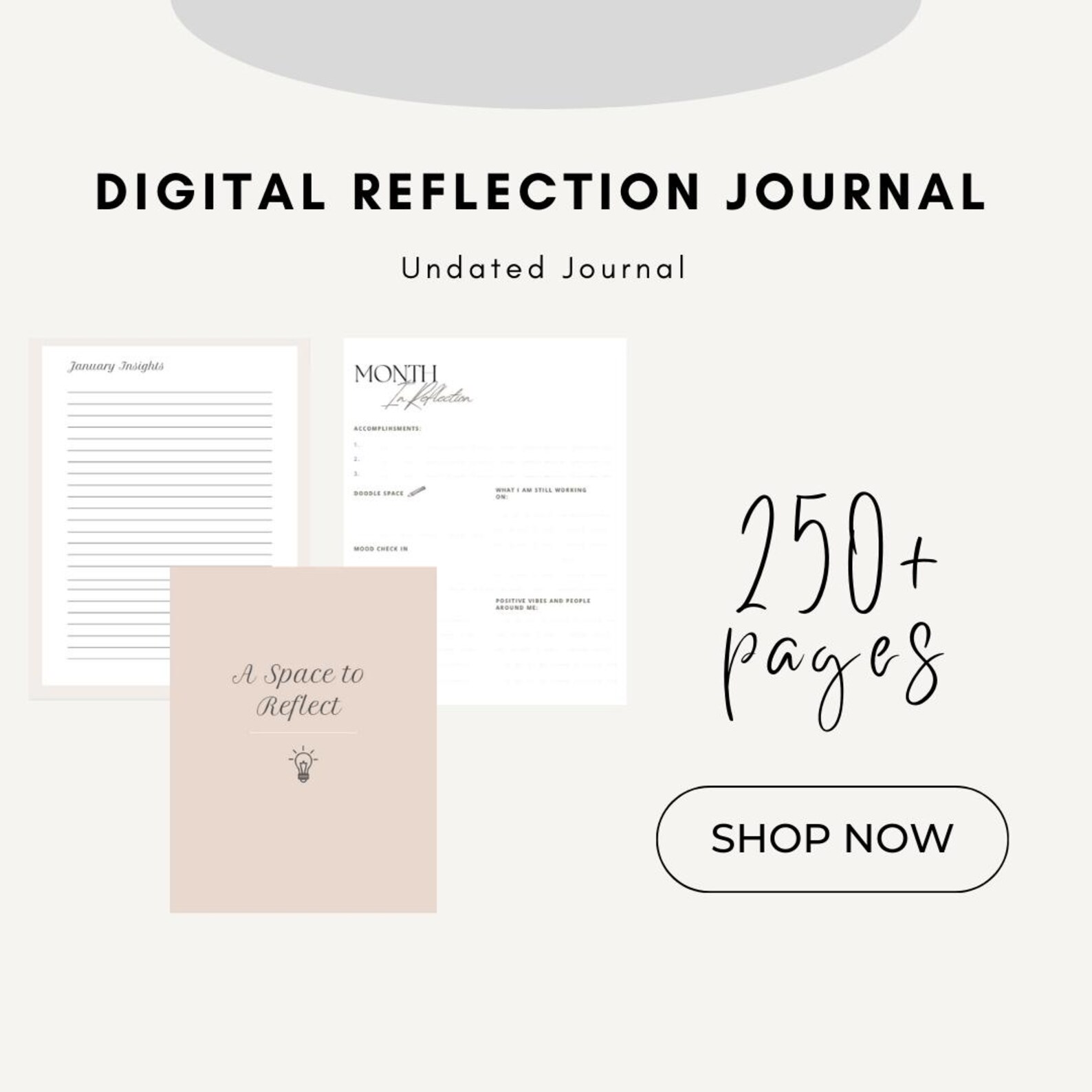 Yearly Reflection Journal - Instant Download - Etsy