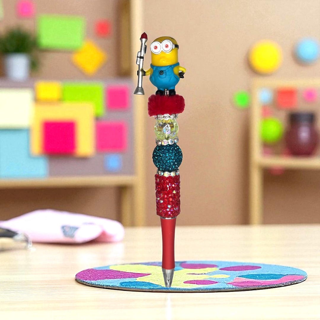 Minion From Despicable Me Beaded Pen - Etsy
