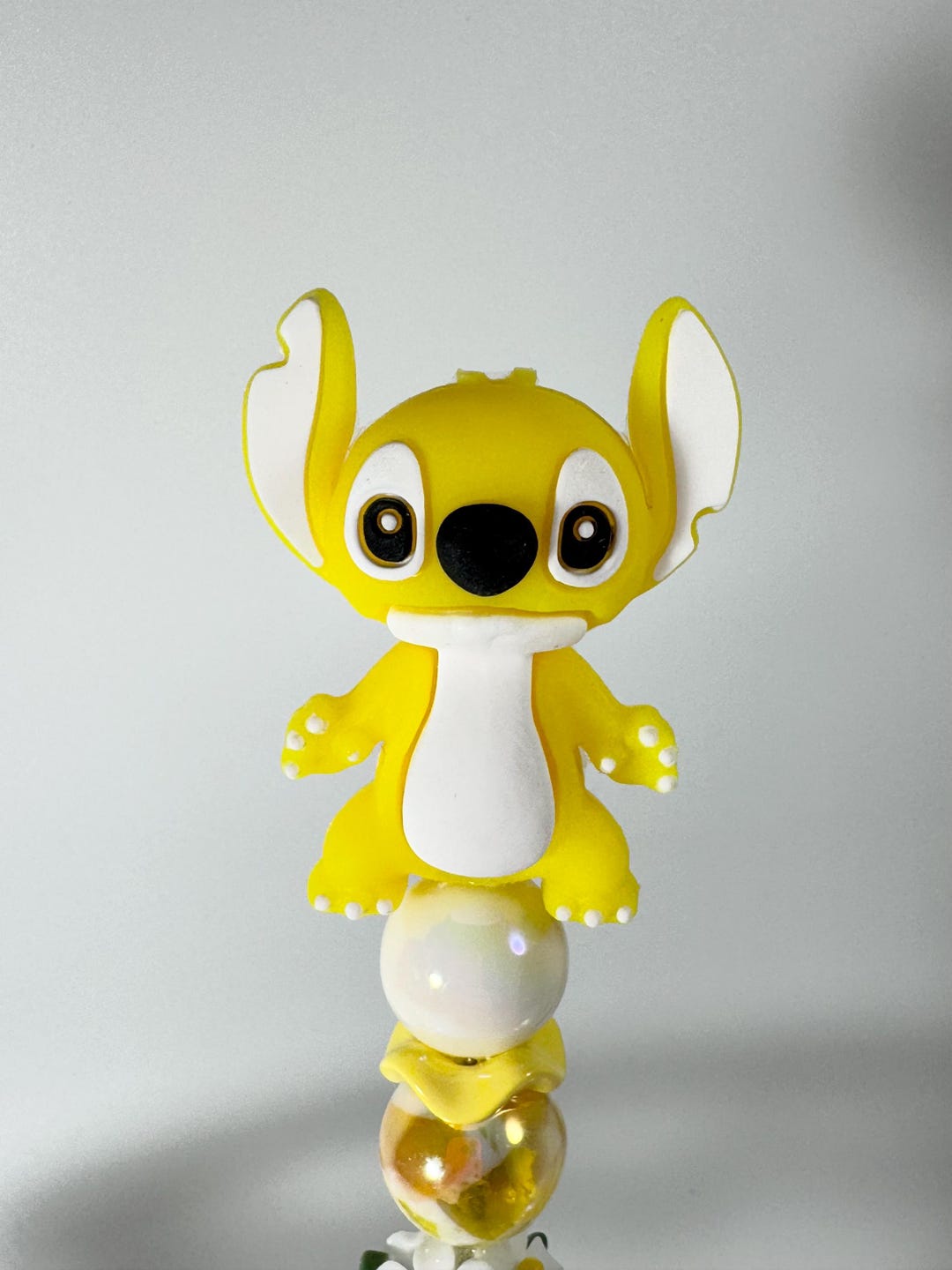 Yellow Silicone Stitch From Lilo and Stitch Beaded Pen - Etsy