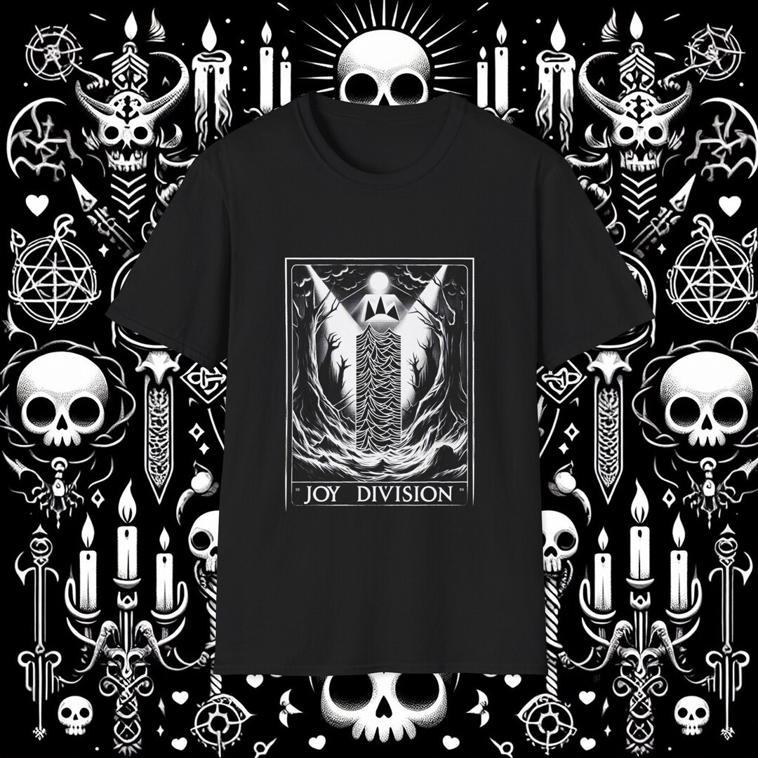 Joy Division Unisex Gildan 64000 Softstyle Camiseta / Retro Goth Band ...