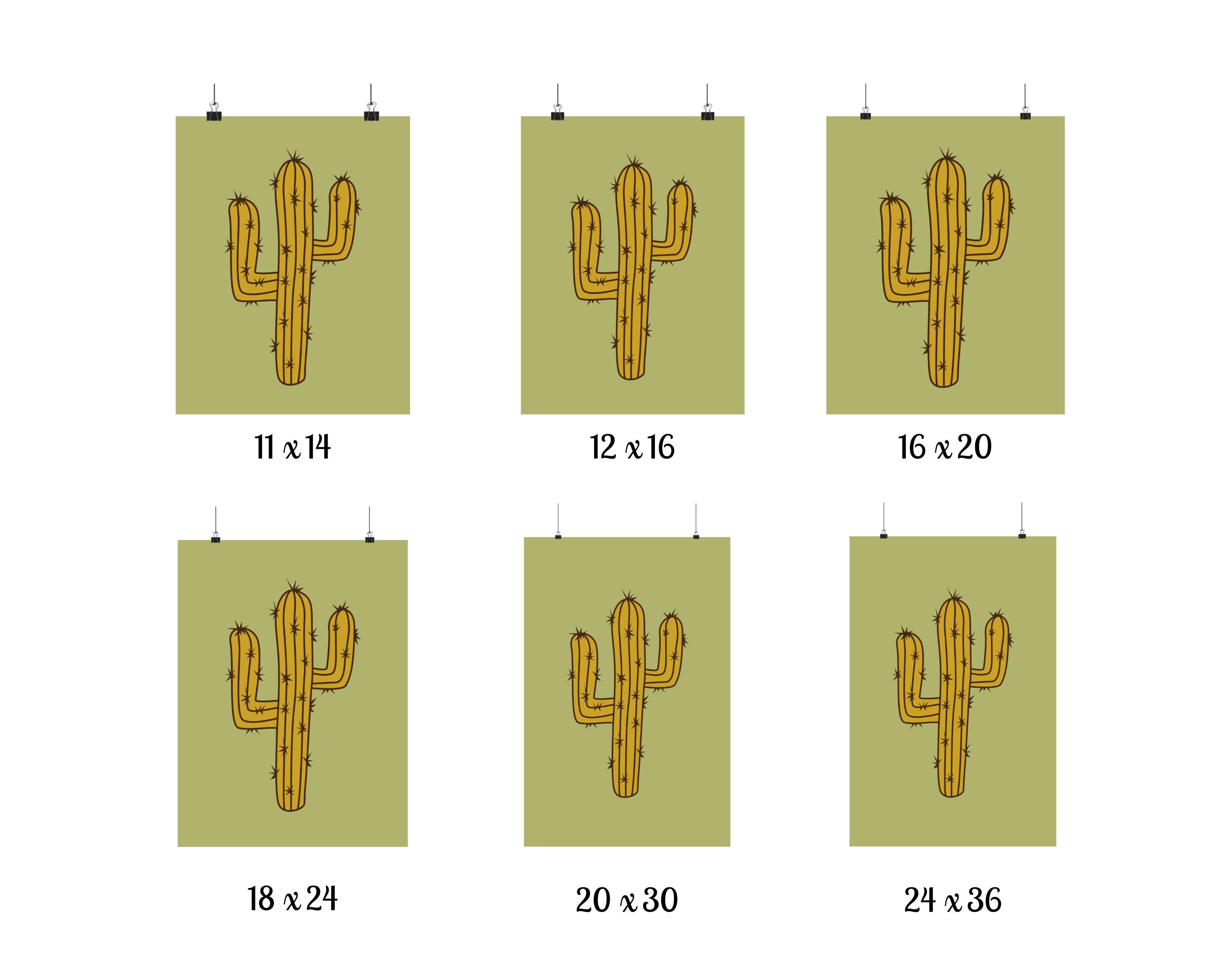 Desert Life, Cactus Wall Art , Desert Decor, Desert Wall Art, Modern ...