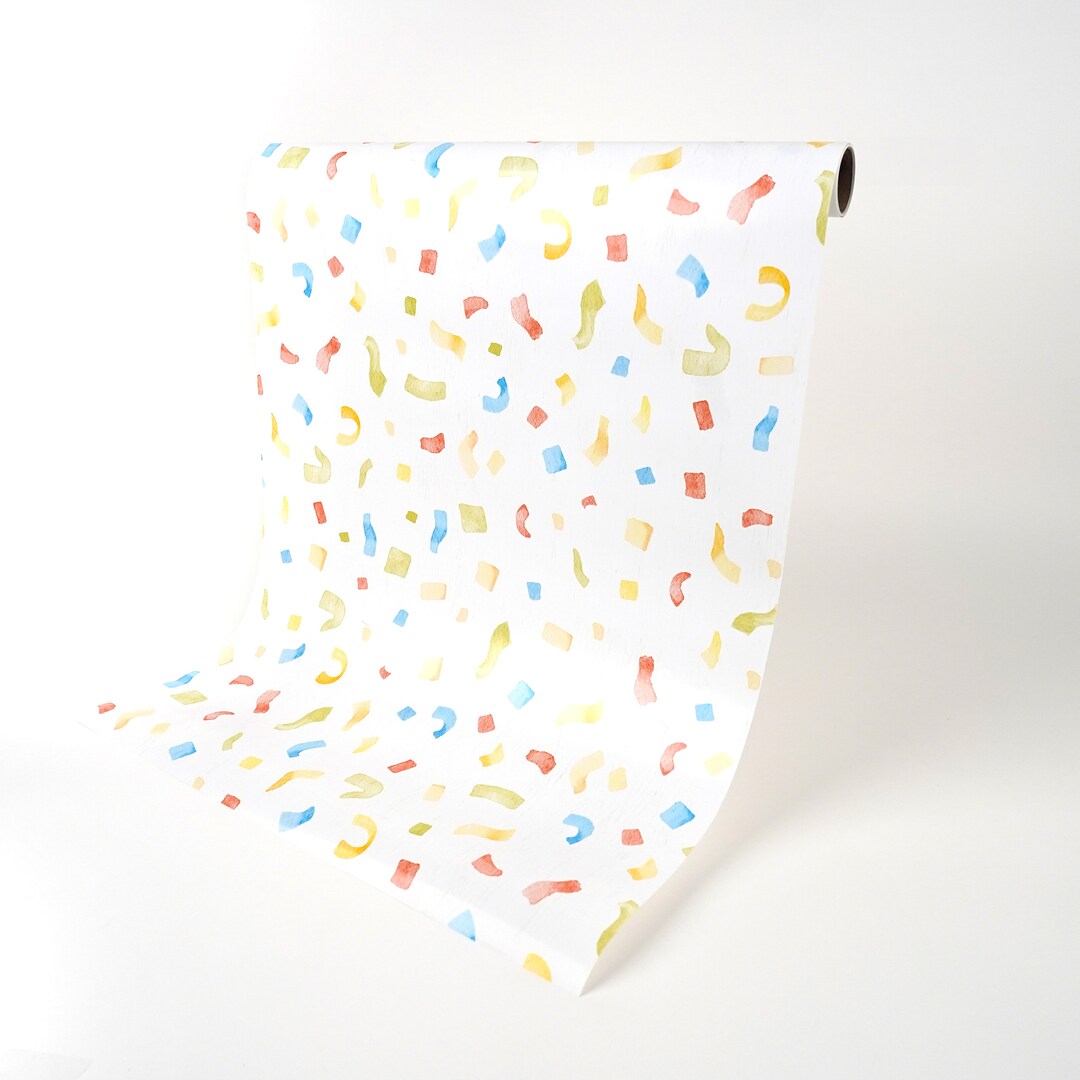 Confetti Table Paper Table Runner - Etsy