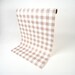 Brown Gingham Paper Table Runner | 10ft Long - Etsy