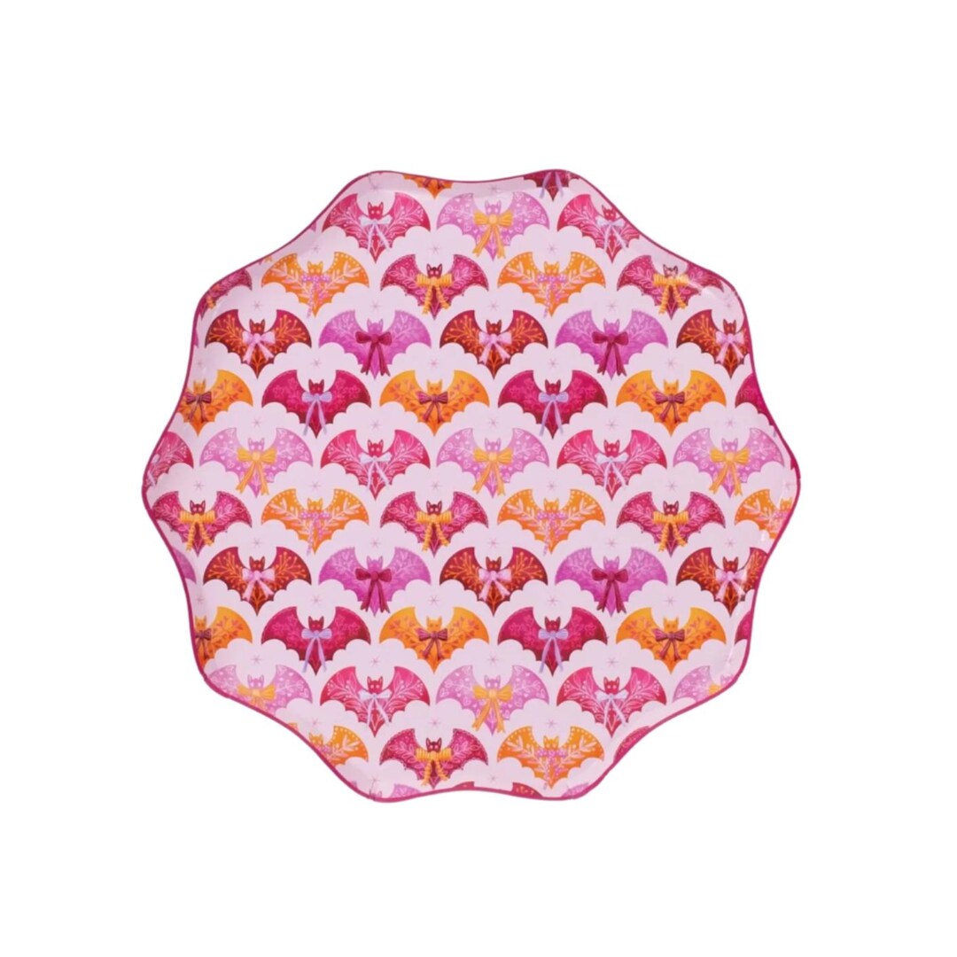 Bats and Bows Dinner Plates- 8pk - Etsy