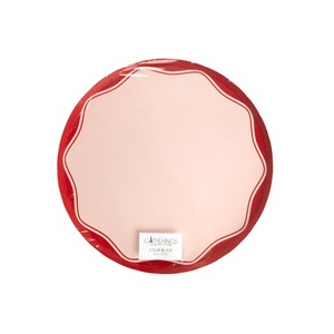Red Color Block Dinner Paper Plates- 8pk - Etsy
