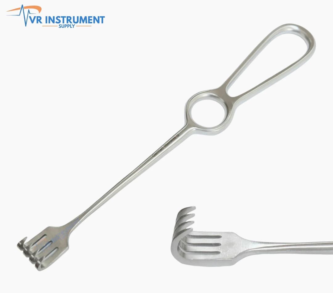 Volkman Retractor 8.5" Sharp 4 Prongs Instruments German Steel CE - Etsy