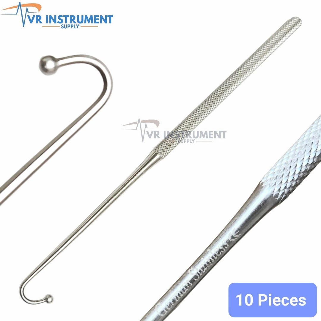 Spay Snook Hook 6.5" Veterinary Instrument German Stainless Steel 6 Pcs ...