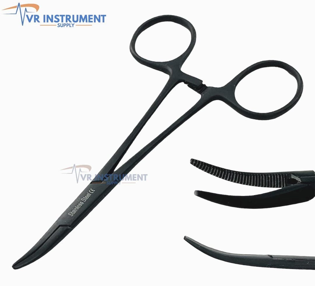 Mosquito Hemostat Forceps Curved 5" Stainless Steel Instrument Tools - Etsy
