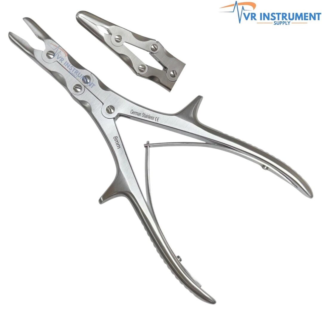 Stille Ruskin Bone Rongeurs Straight Stainless Steel Cutting Bite 8mm ...