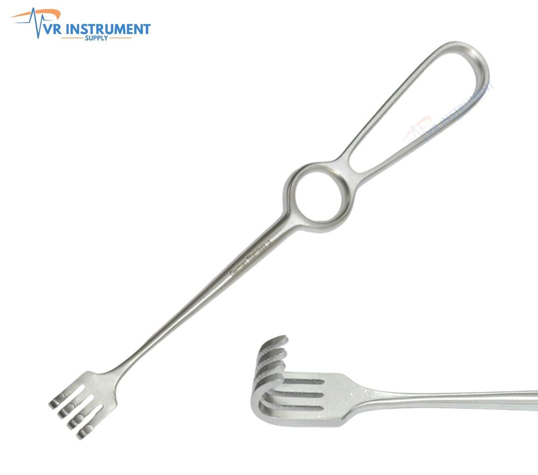 Volkman Retractor 8.5" Blunt 4 Prongs Instruments German Steel CE - Etsy