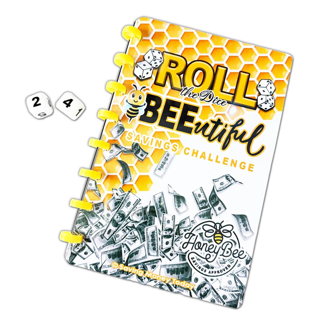 Roll the Dice 8 Page A5 Bee Themed Binder. - Etsy