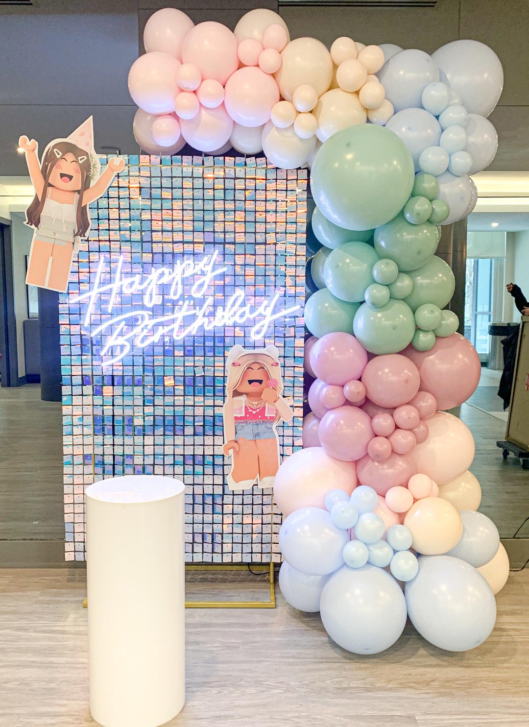 Custom Minecraft Balloon Garland Set - Perfect for First Birthdays and ...