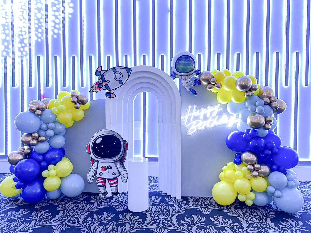 Galactic Balloon Garland DIY Kit - Space Theme Birthday Party Decor - Etsy