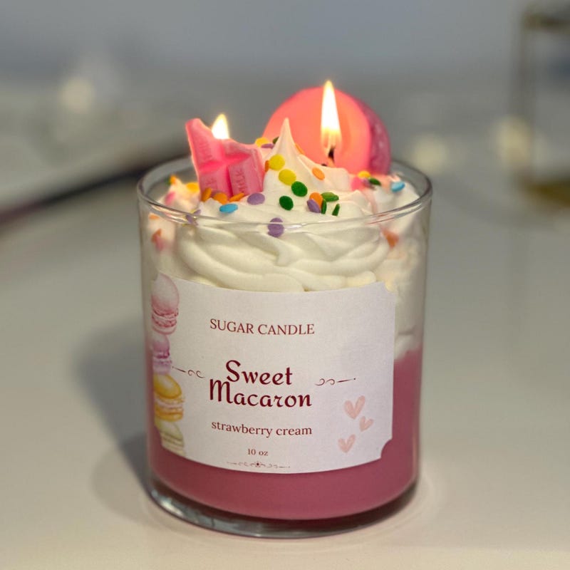 Ice Cream Candle - Etsy