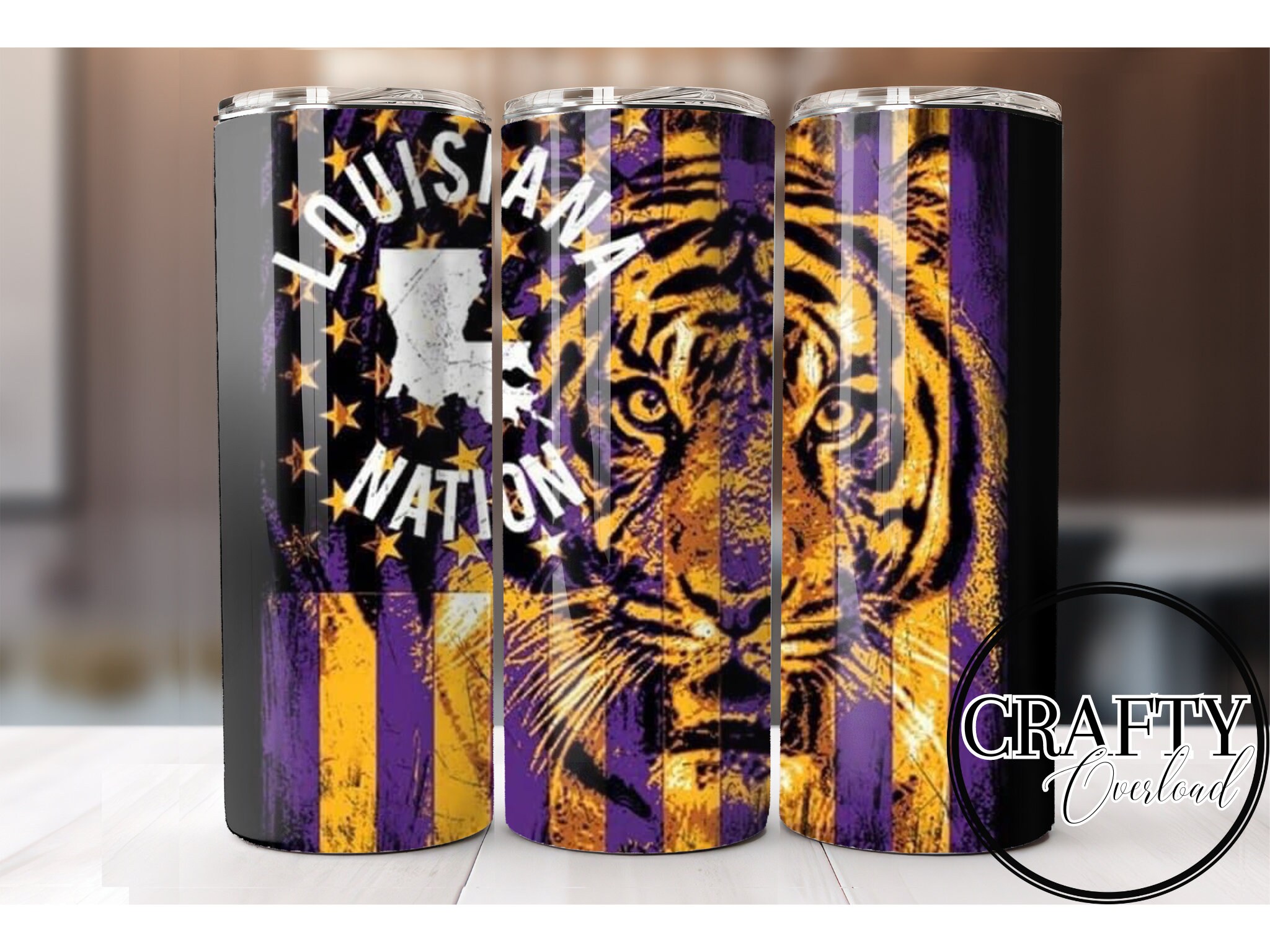 20 Oz Tumblers, Tumblers, LSU Tumbler, LSU Tigers - Etsy