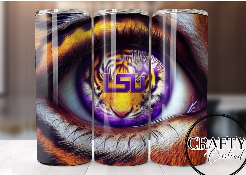 20 Oz Tumblers, Tumblers, LSU Tumbler, LSU Tigers - Etsy