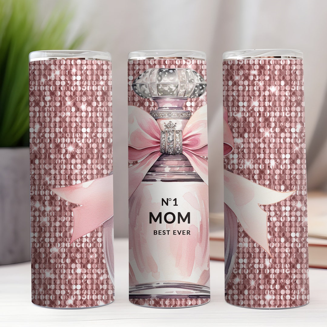 No. 1 Mom, Perfume, Glitter Inspired, Mothers Day, Gift, Custom Skinny ...