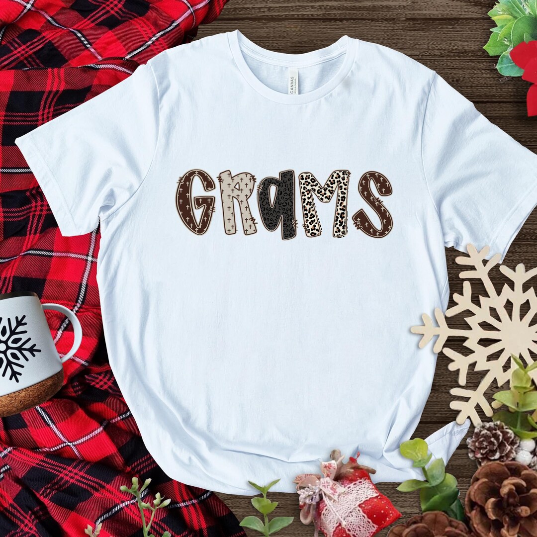 Christian Font, Grams, Grandma, Gift for Her, Soft Girl, Ready to Press ...